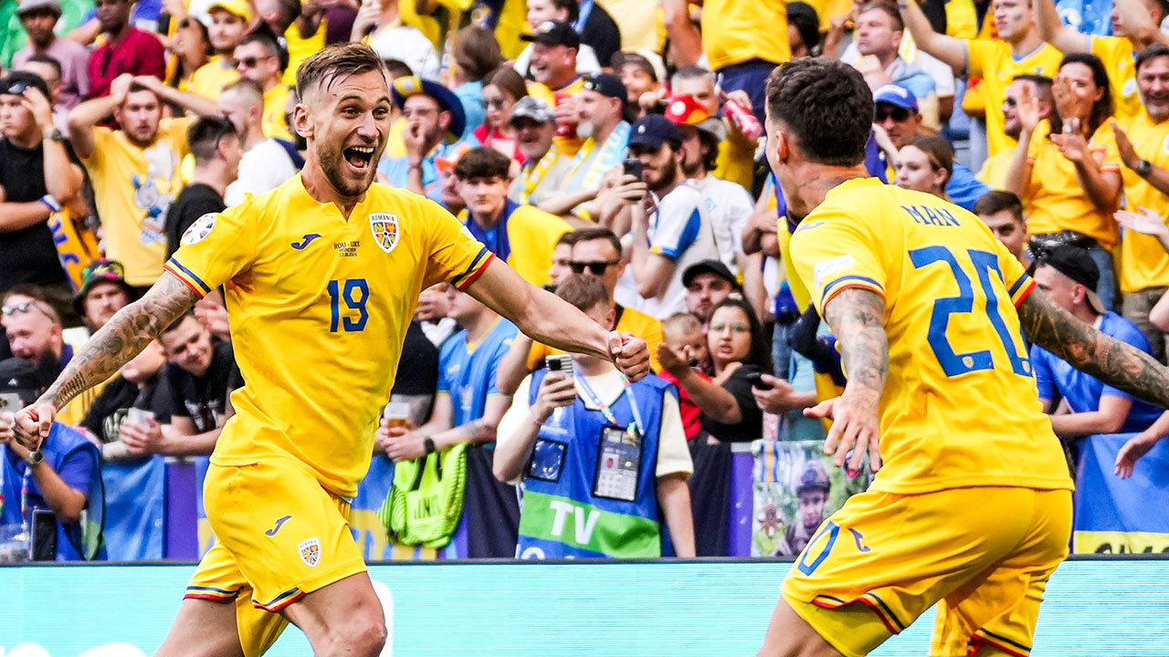 Euro2024: Roménia conquista segundo triunfo em fases finais