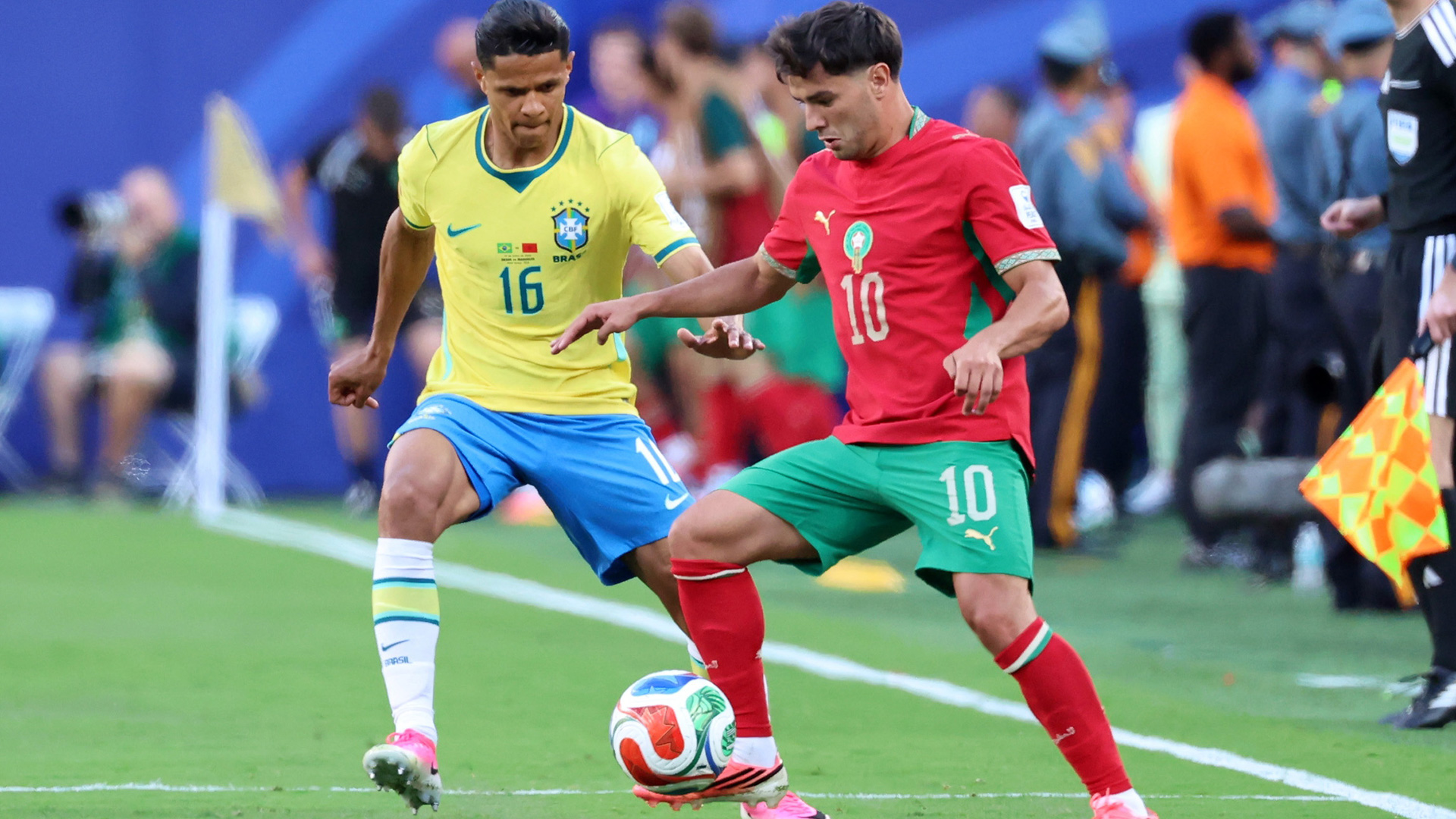 Mundial 2026: Brasil e Marrocos empatam a um golo